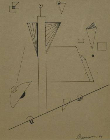 Robert Omerod Preusser | Geometric Shapes (1941) | MutualArt