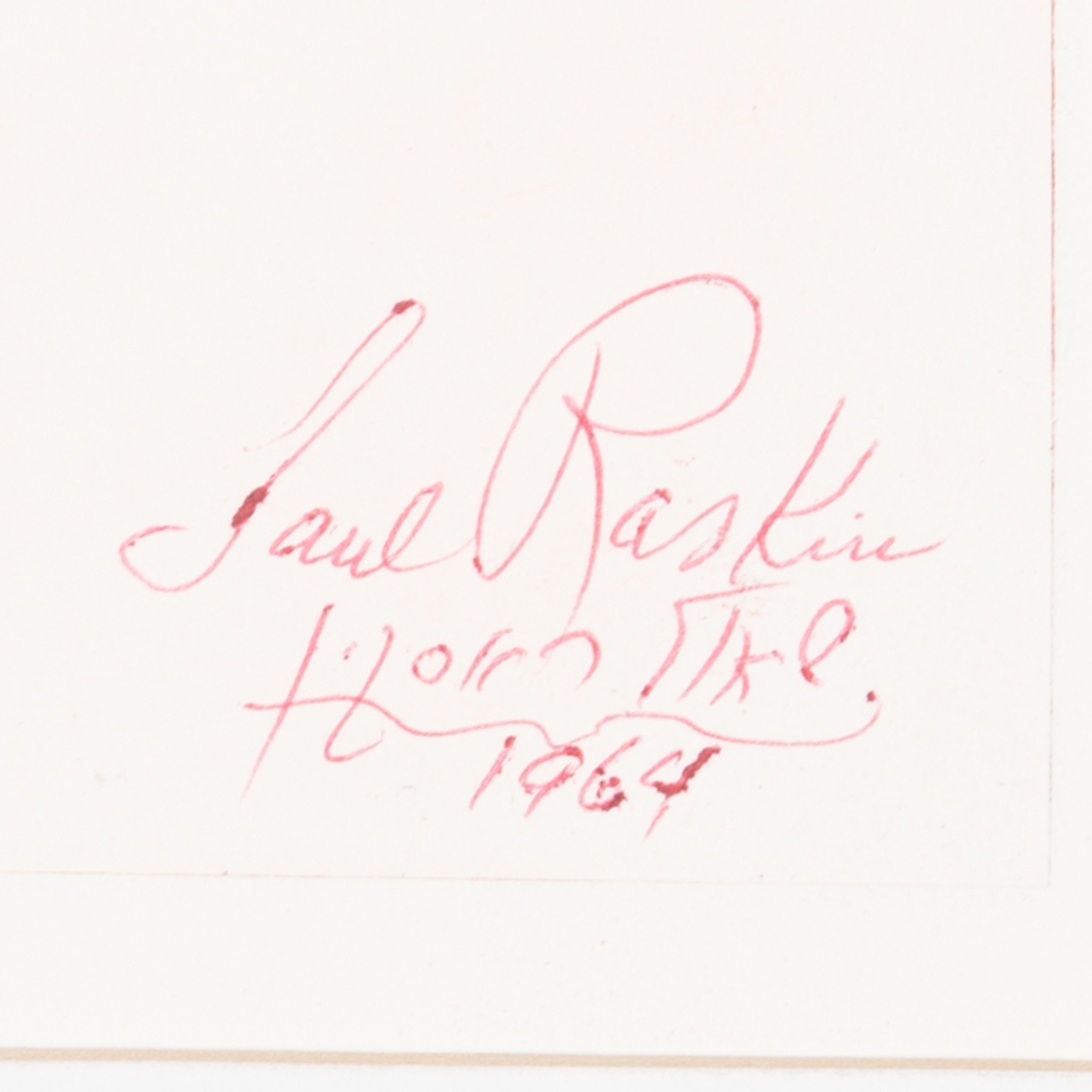 Saul Raskin | Portrait of a Man (1964) | MutualArt