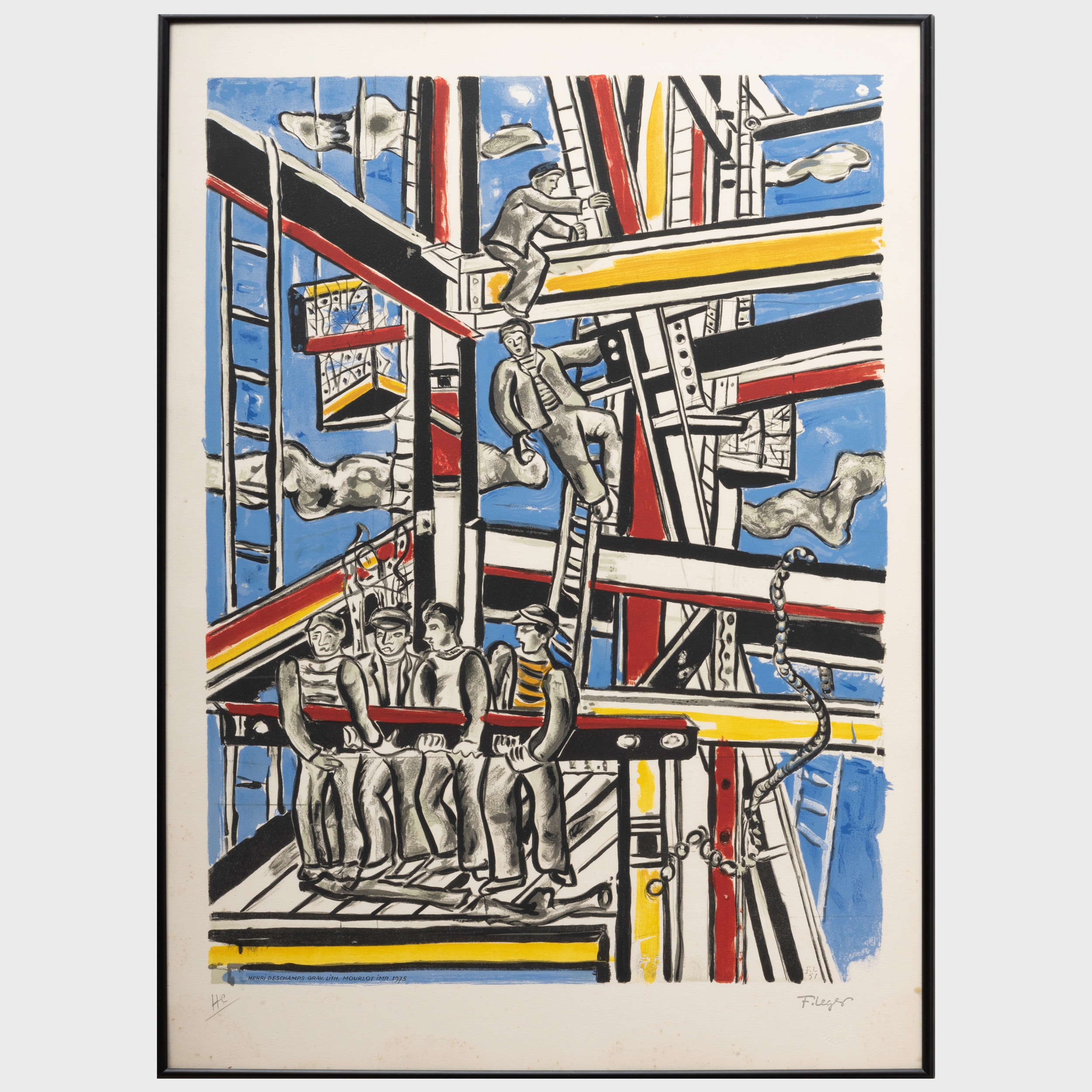Fernand Léger | Constructors (1975) | MutualArt