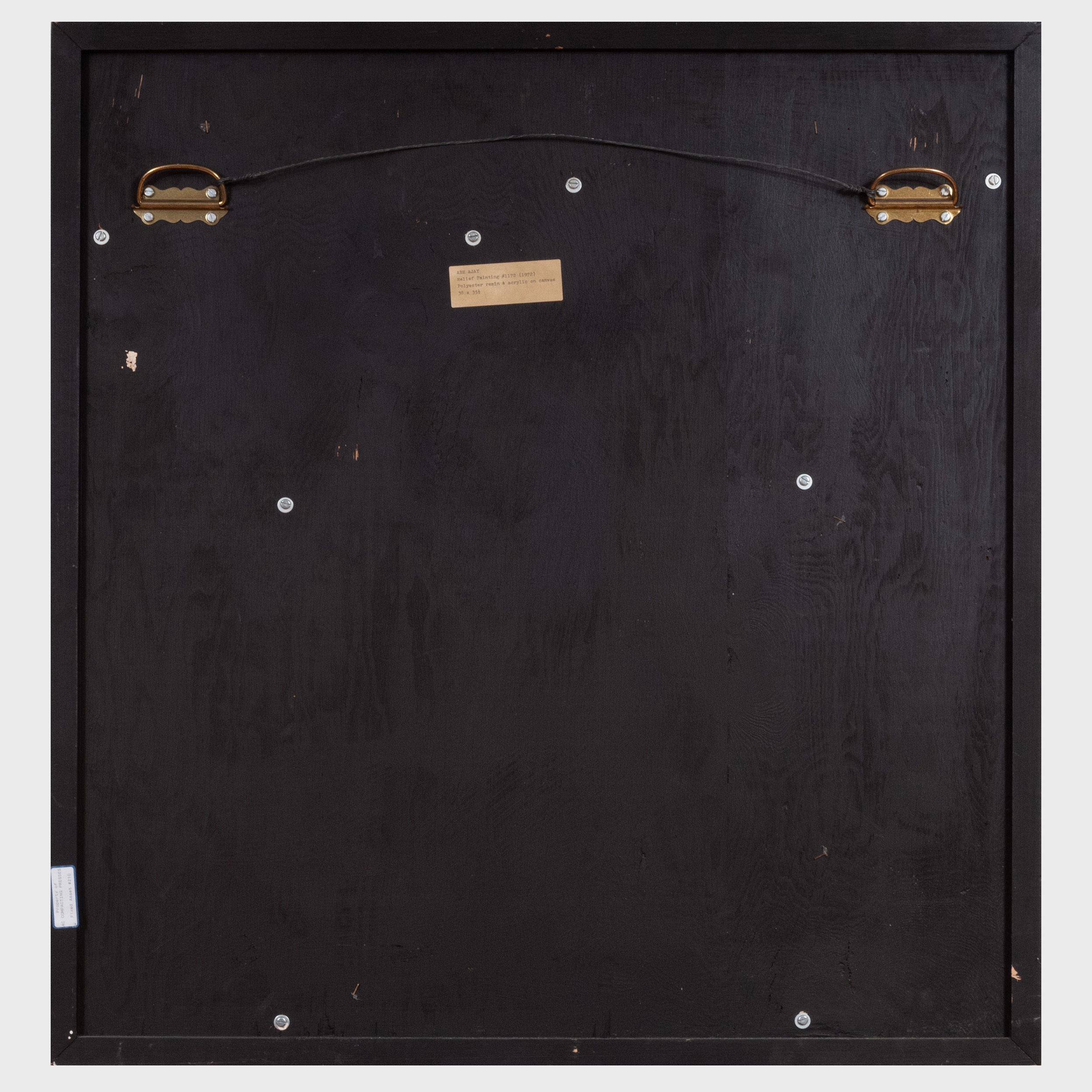 Abe Ajay | Relief Painting #1172 (1972) | MutualArt