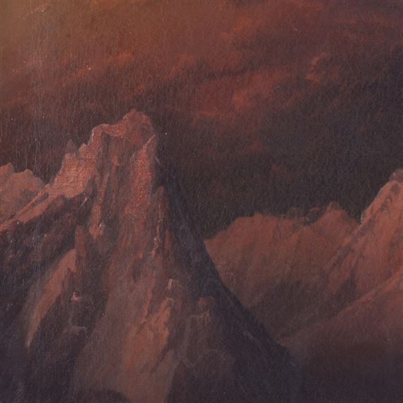 William Samuel Parrott | Mountain Sunset | MutualArt