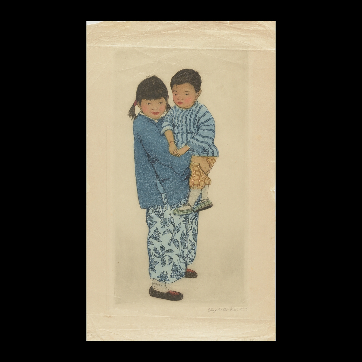Elizabeth Keith | Portrait of two Children | MutualArt