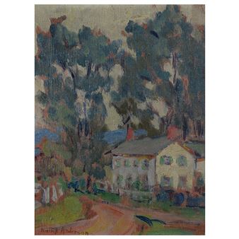 Ruth A.Anderson | Fall Landscape (1942) | MutualArt