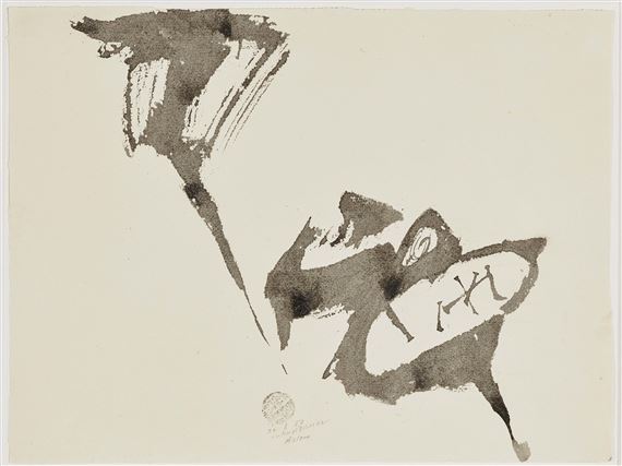 Julius Bissier | Untitled (1956) | MutualArt