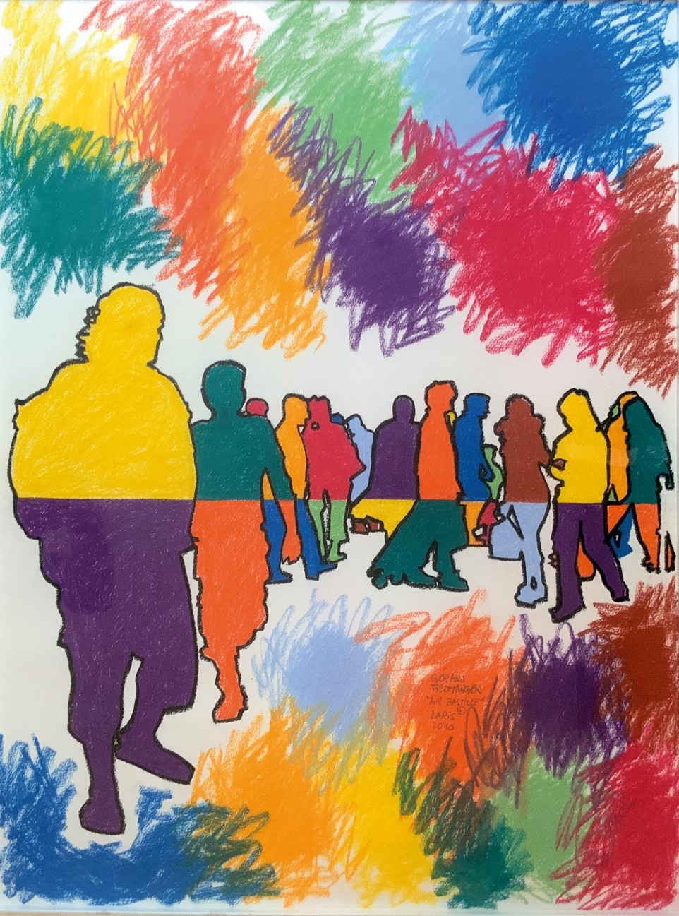 Gérard Fromanger | Air Bastille (2010) | MutualArt