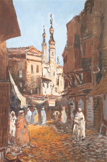 Blythe Fletcher | Arabian Market Scene | MutualArt