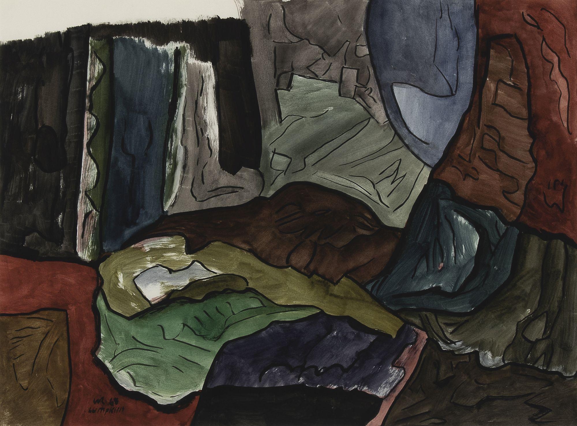 William Thomas‏ Lumpkins | Watercolor #6 | MutualArt