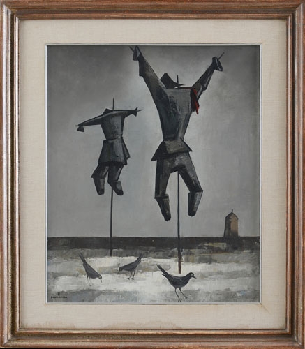 Pietro Morando | Spaventa passeri con la neve | MutualArt