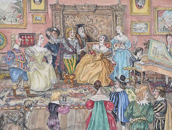 Angela Antrim | CLASSICAL INTERIOR | MutualArt