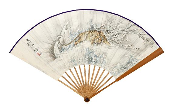 Li Zhun | A TIGER IN SNOW (1930) | MutualArt