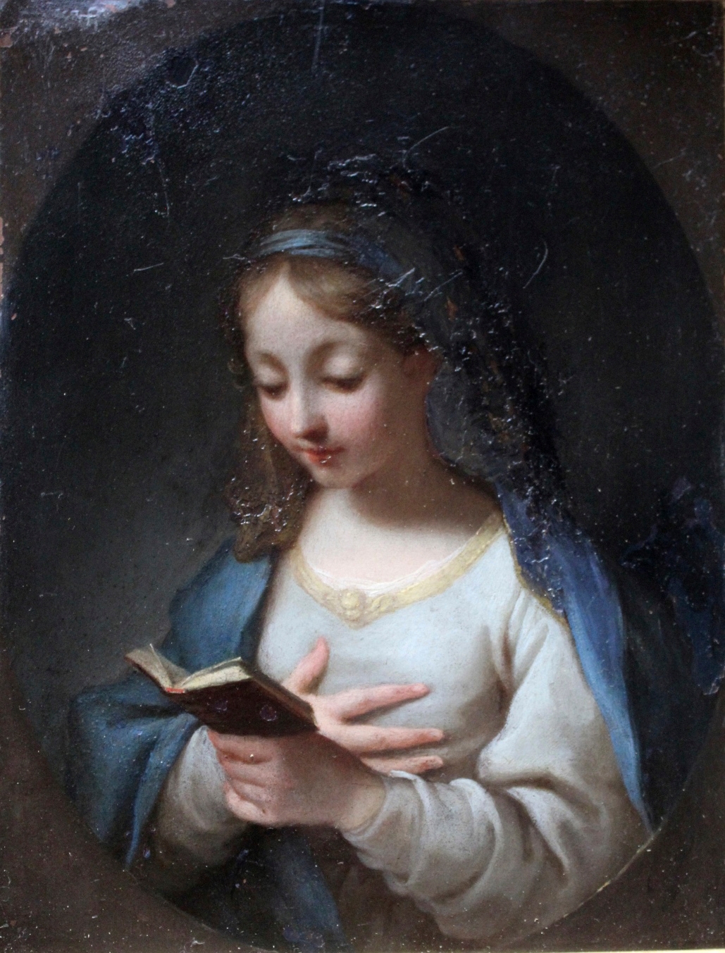 Sebastiano Conca | THE VIRGIN MARY WITH A BOOK | MutualArt