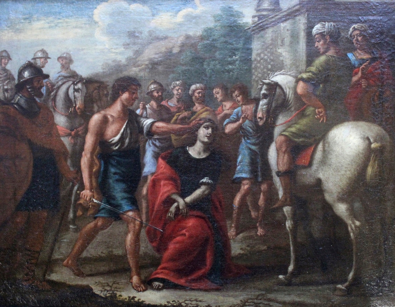 Filippo Lauri | THE MARTYRDOM OF SAINT PERPETUA | MutualArt