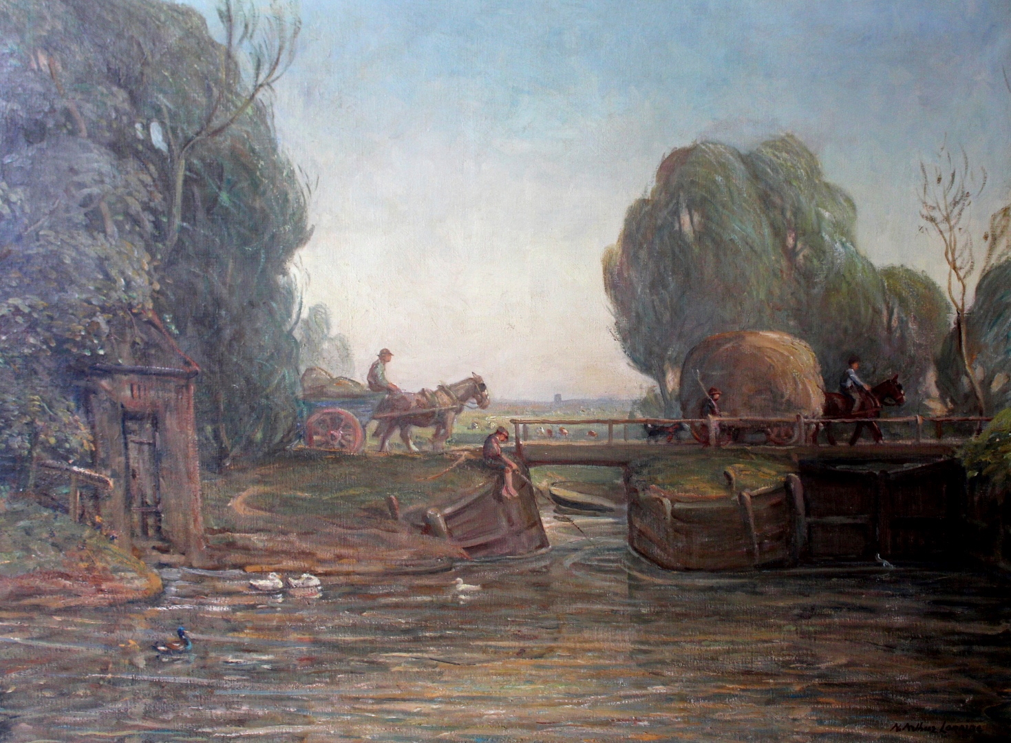 Nevison Arthur Loraine | ON THE WAVENEY | MutualArt