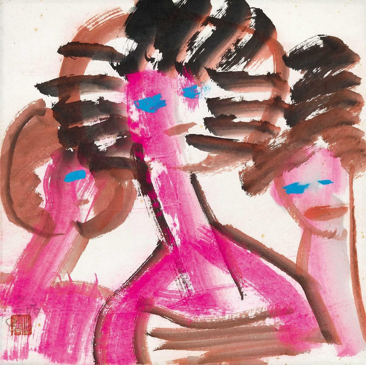 Zhu Ming | Three Beauties (1981) | MutualArt
