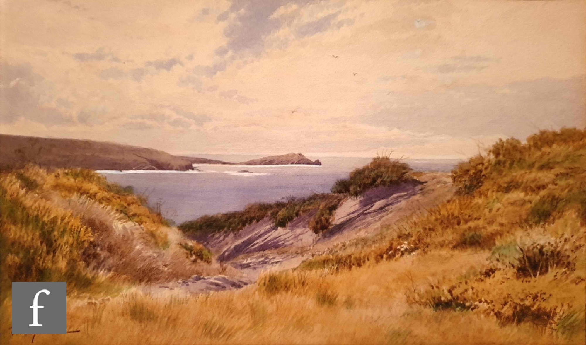 Thomas Rowden | An extensive coastal landscape | MutualArt