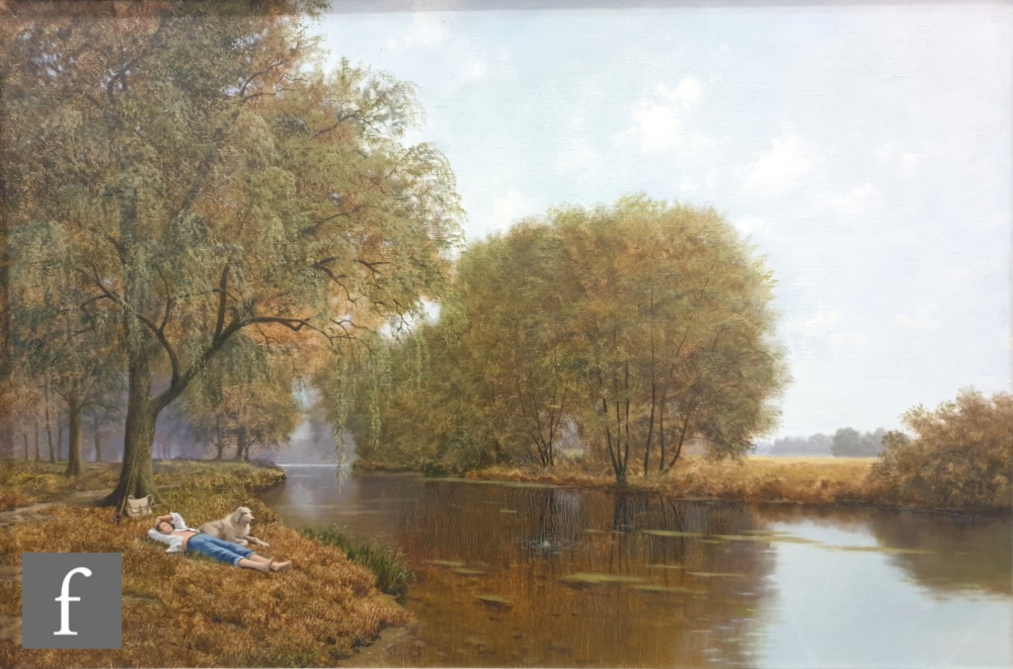 Gerald Coulson | 'Gone Fishin' (1987) | MutualArt