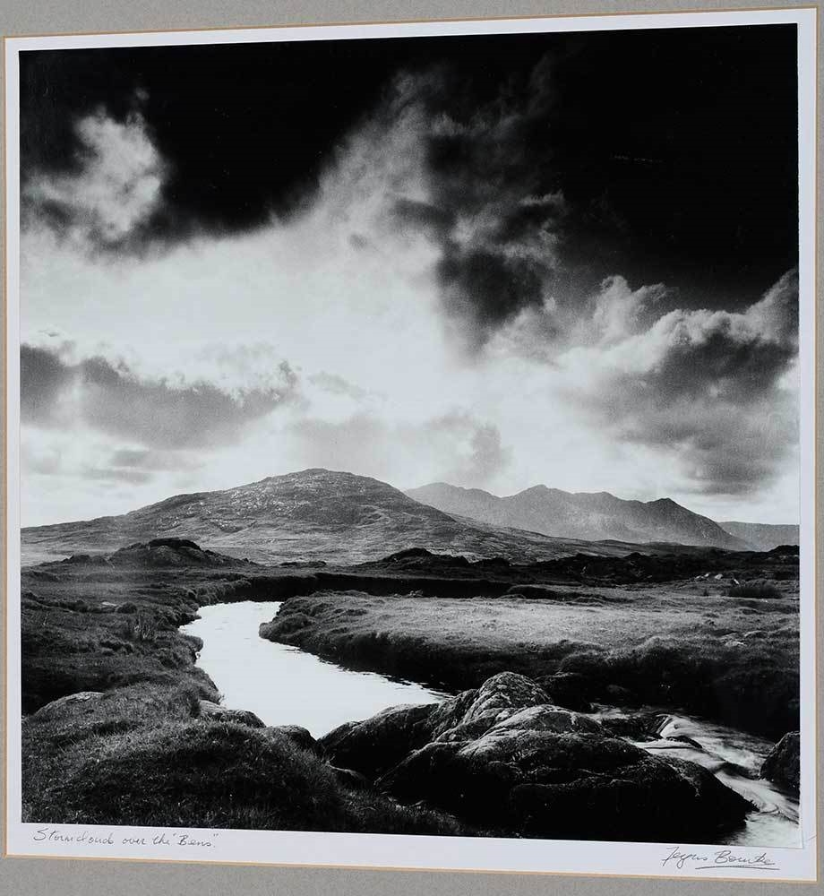 Fergus Bourke | Two landscape photos: Storm Clouds Over the Bens ...