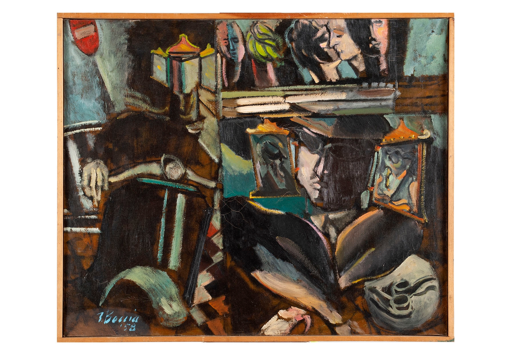 Edward Boccia | MOTORCYCLE (1958) | MutualArt