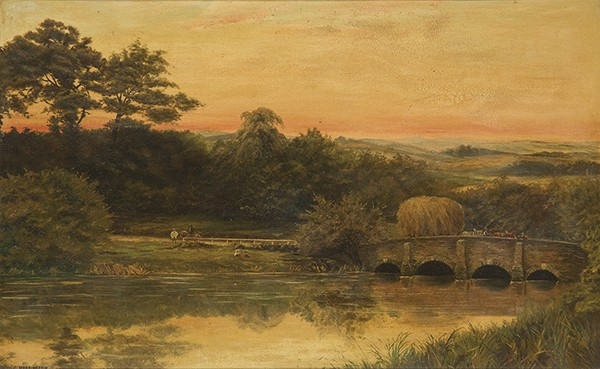 George Harrington | Paisaje crepuscular | MutualArt