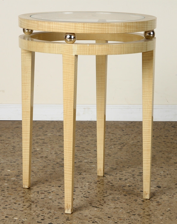 J. Robert Scott | A round top side table | MutualArt