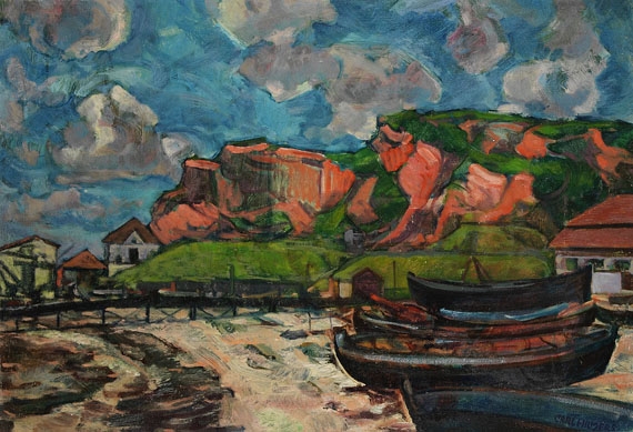 Carl Hilmers | Helgoland (1920) | MutualArt