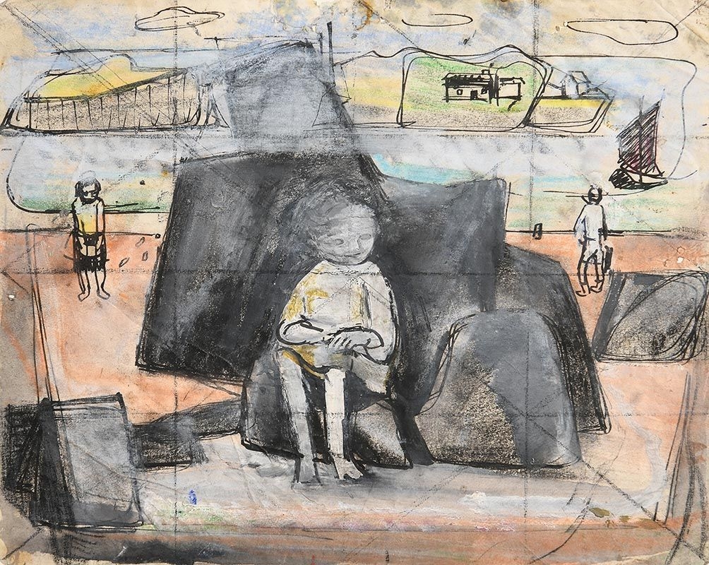 Barbara Warren | Little Girl of Achill | MutualArt