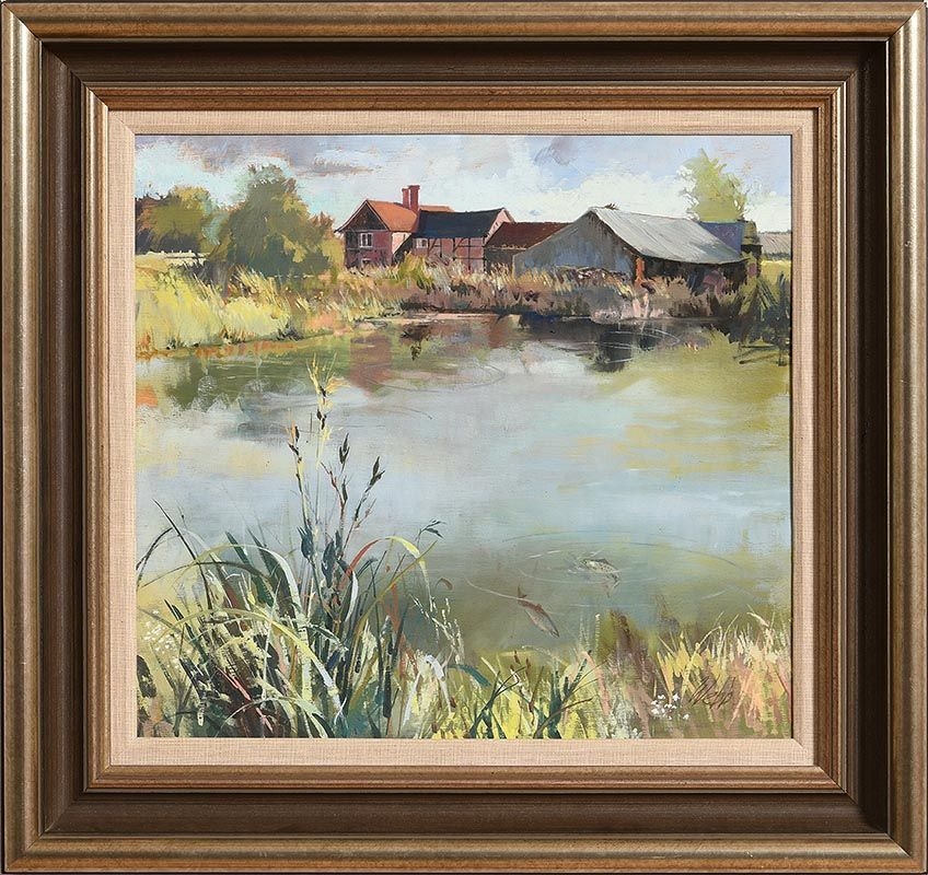 Kenneth Webb | South Hurst Farm (1986) | MutualArt