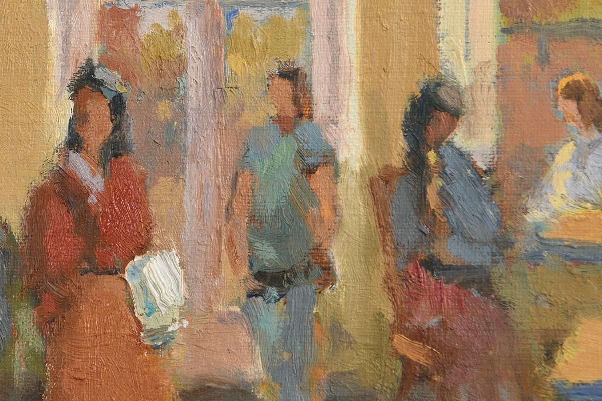 Liam Treacy | Cafe Interior | MutualArt