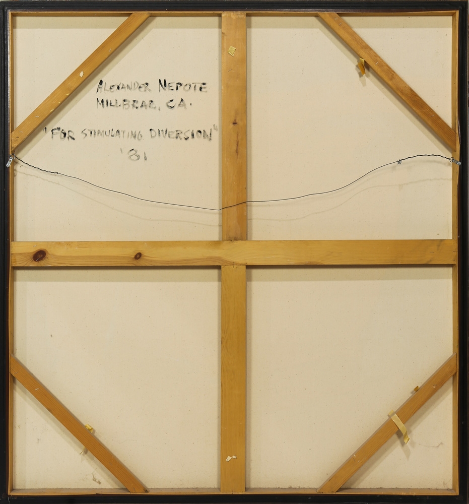 Alexander Nepote | For Stimulating Diversion (1981) | MutualArt