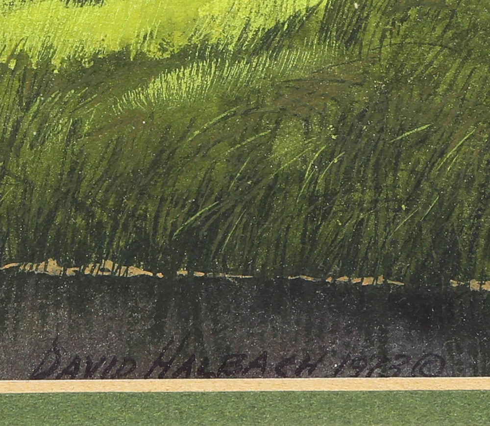 David Halbach | Wooded Landscape (1973) | MutualArt