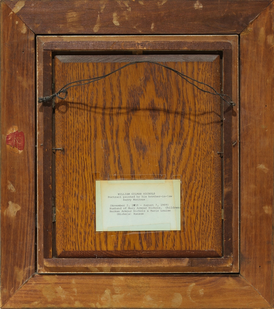 Harry Wilson Watrous | Portrait of William Gillman Nicholas | MutualArt