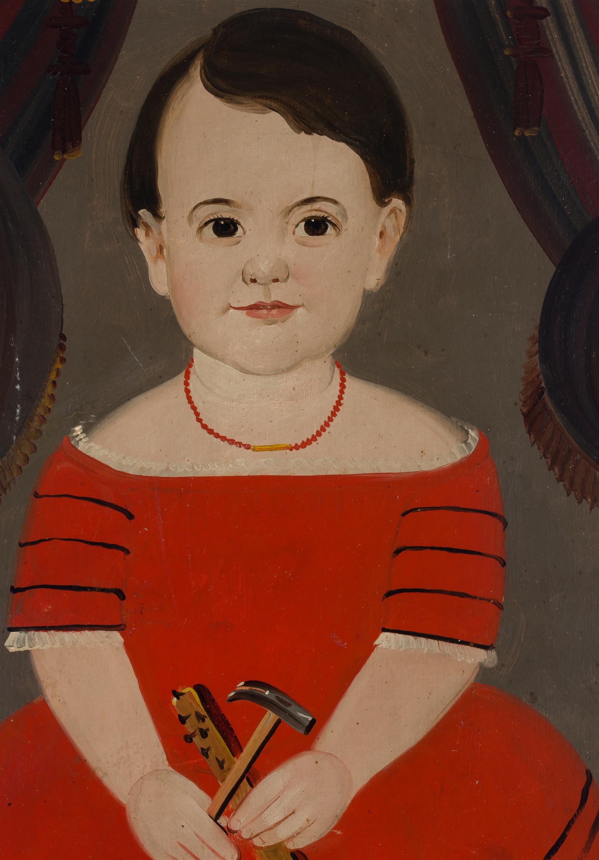 William Matthew Prior | Portrait of a Young Child in a Red Dress ...