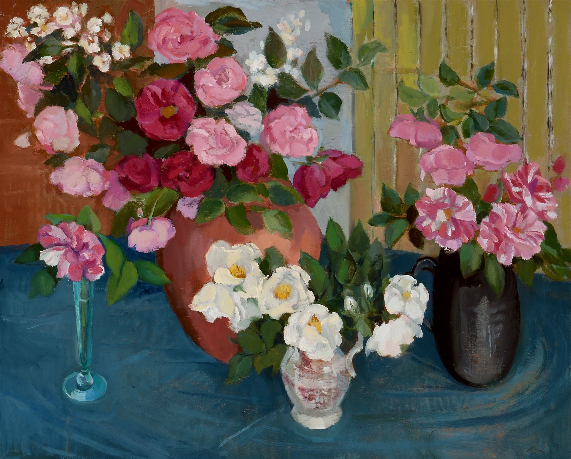 Anne Carrick | Old Roses: Walton Hall, Kelso | MutualArt