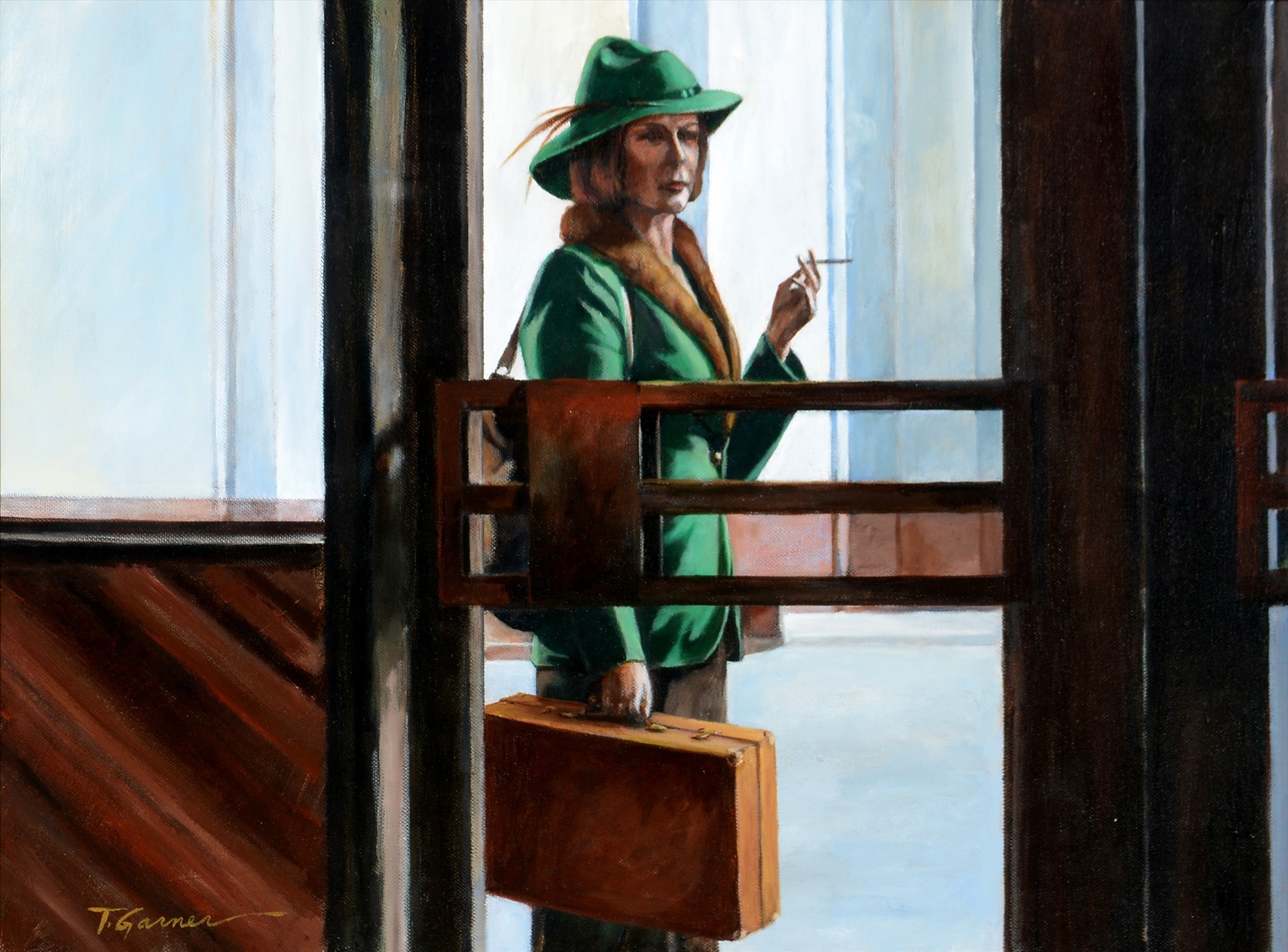 Todd Garner | Outside Looking In, Union Station, L.A | MutualArt