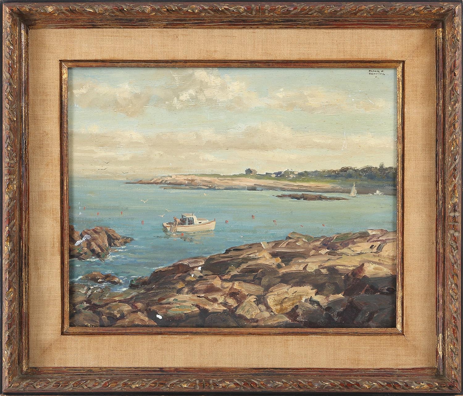 Frank Bensing | Harbor | MutualArt