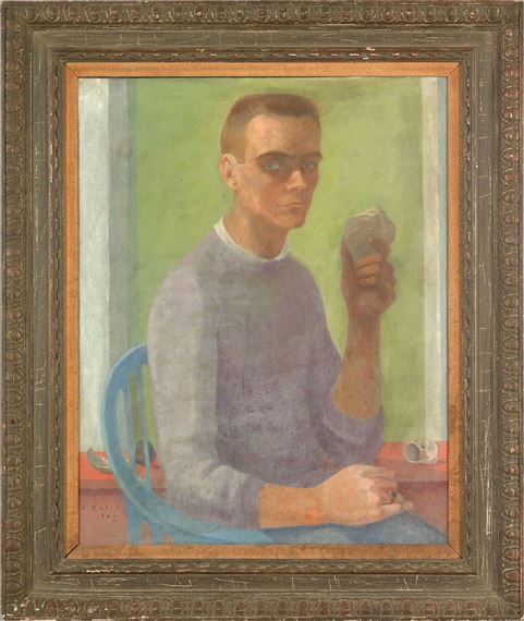 G. Russo | Portrait of a young man (1961) | MutualArt