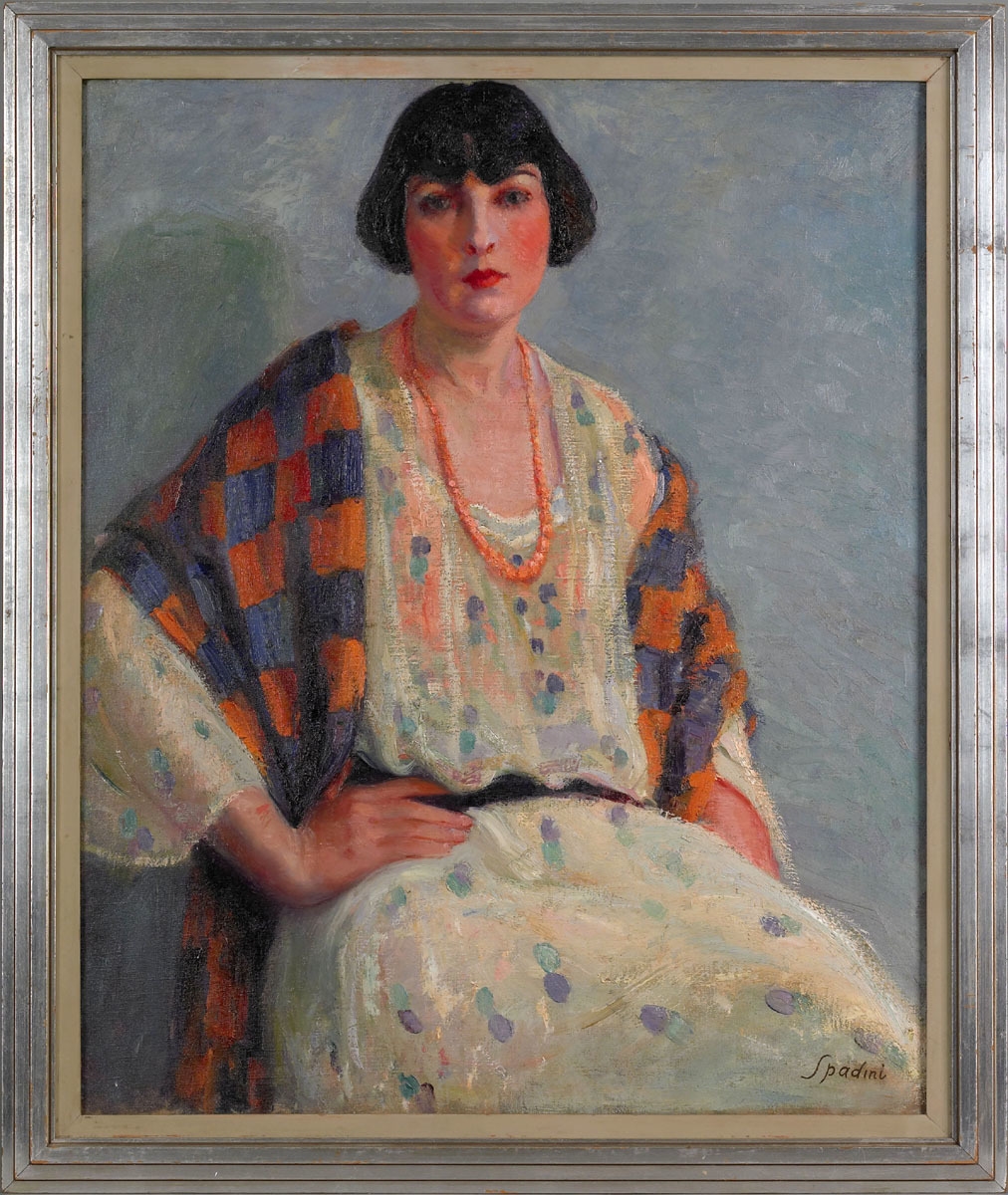 Armando Spadini | portrait of a woman | MutualArt