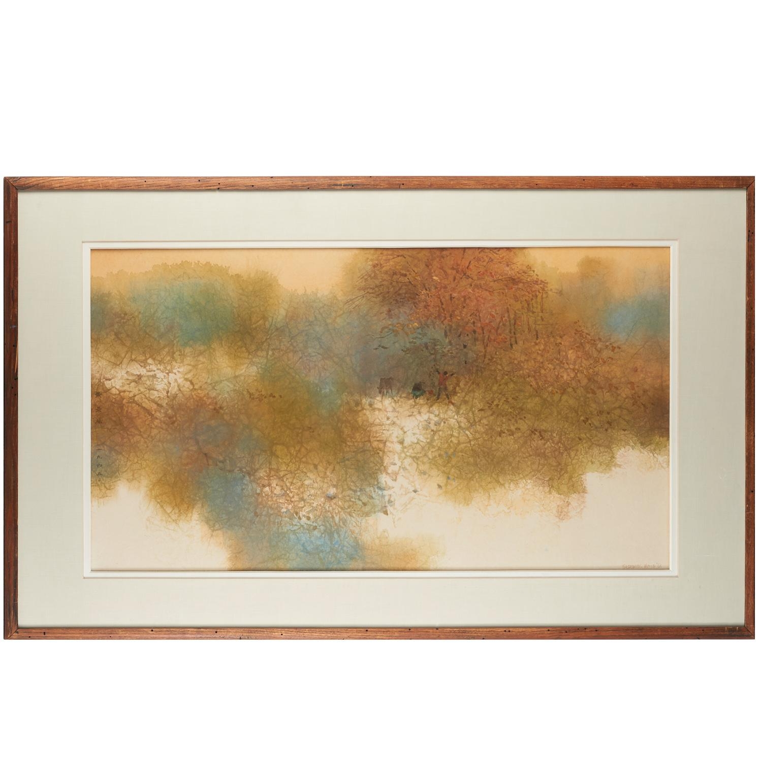 Frederick Wong | Winter Camp (1965) | MutualArt