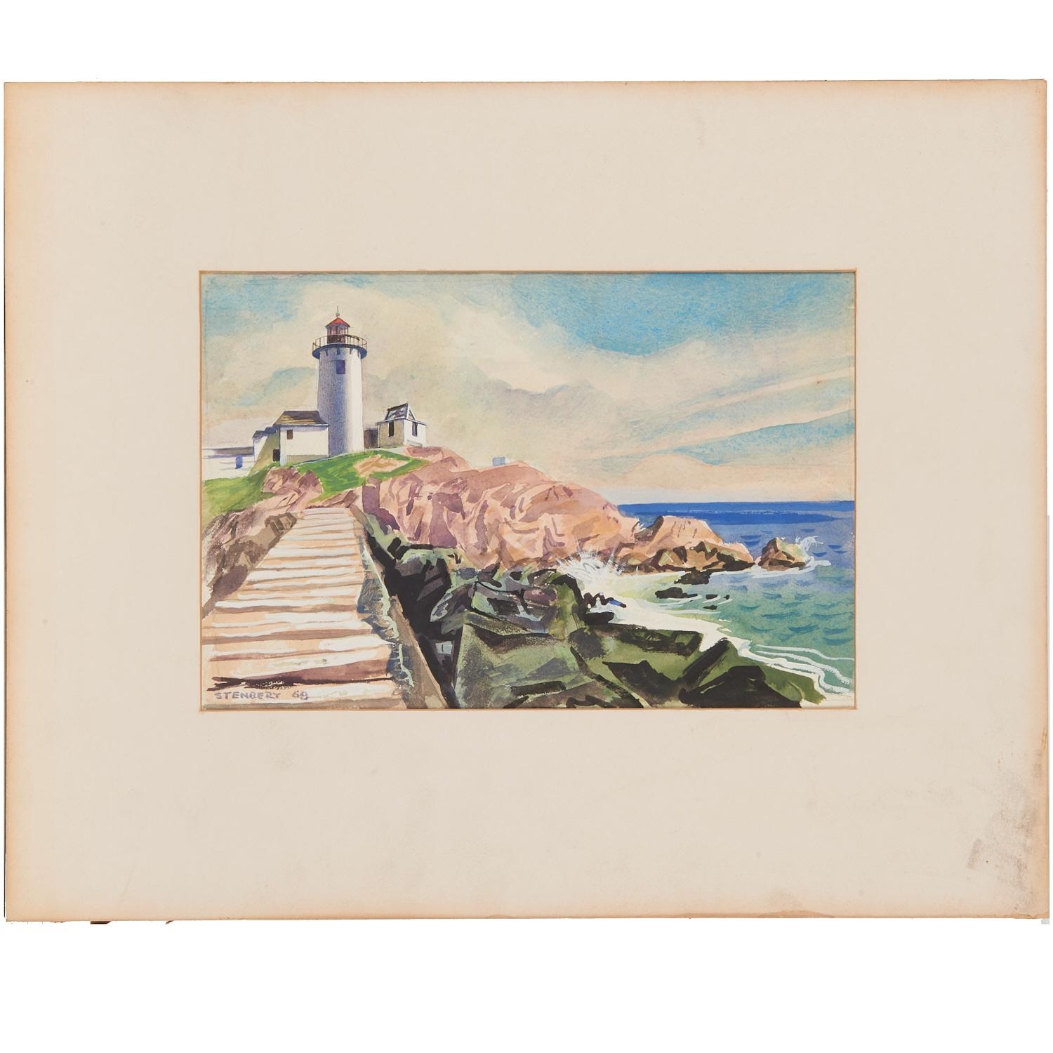 Algot Stenbery | Lighthouse (1968) | MutualArt