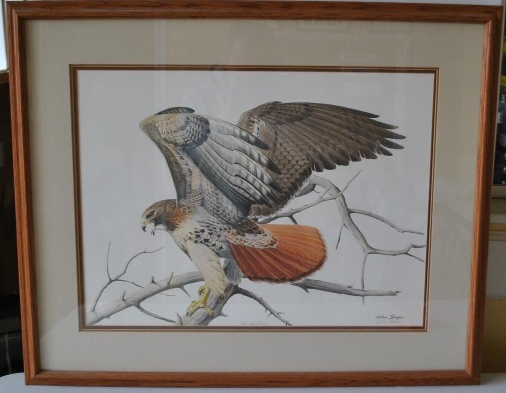 Arthur B. Singer | Red Tailed Hawk | MutualArt