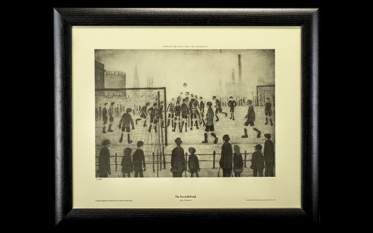 Laurence Stephen Lowry | The Football Match | MutualArt