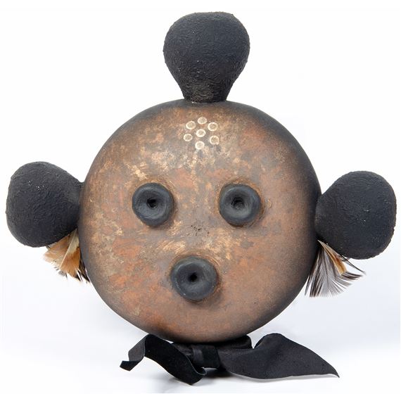 Robert Rivera | lot of 4, includes: Gourd Mudd Head; Gourd Mask Koshare ...
