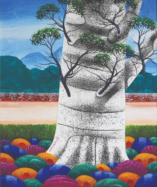 Prudencio Lamarroza | Birch Tree with Branches | MutualArt