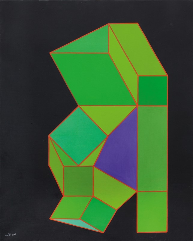 Achille Perilli | L'ASTUTO DIOSCURO (2006) | MutualArt