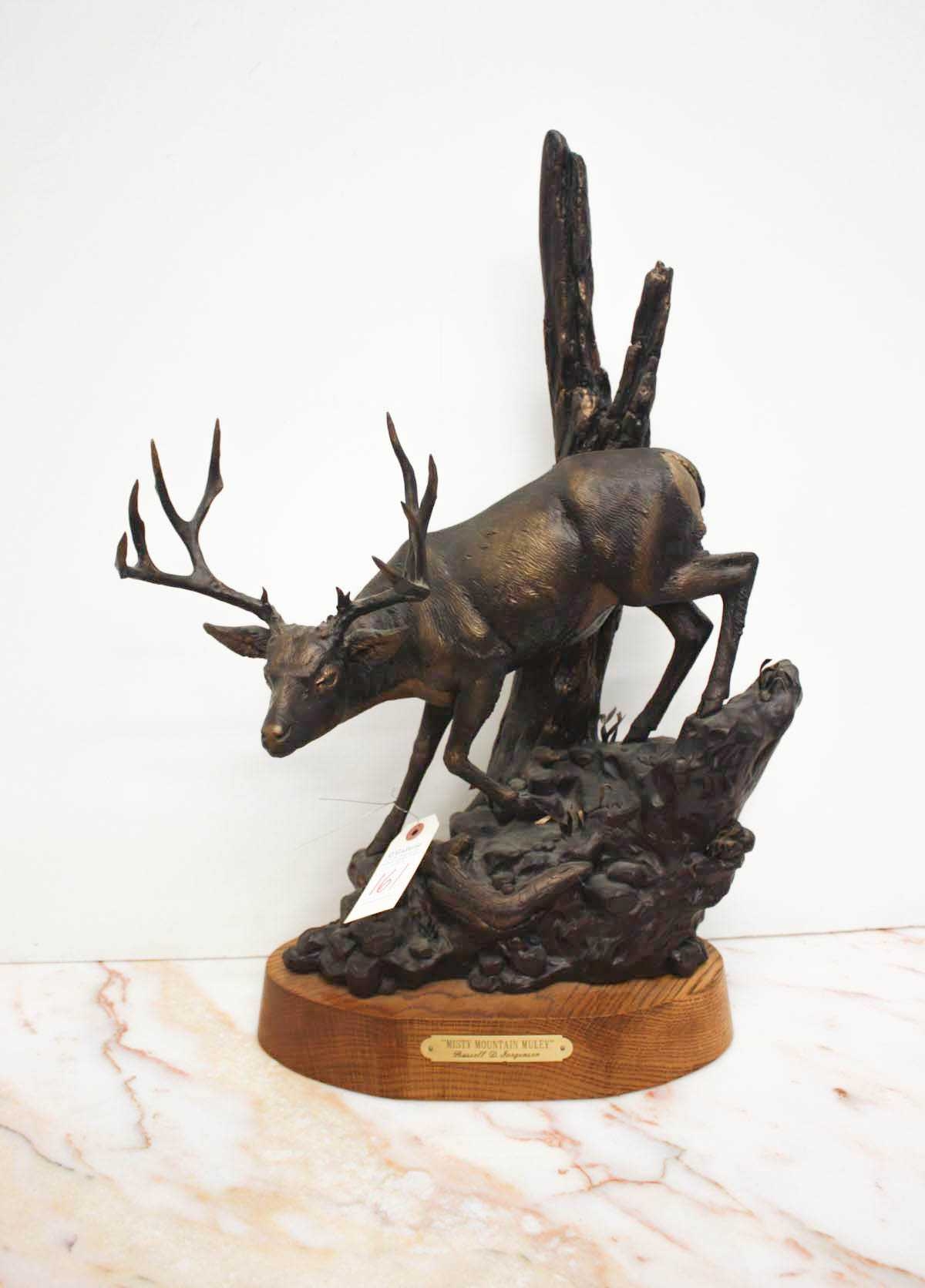 Russell D. Jorgensen | Misty Mountain Muley (1992) | MutualArt