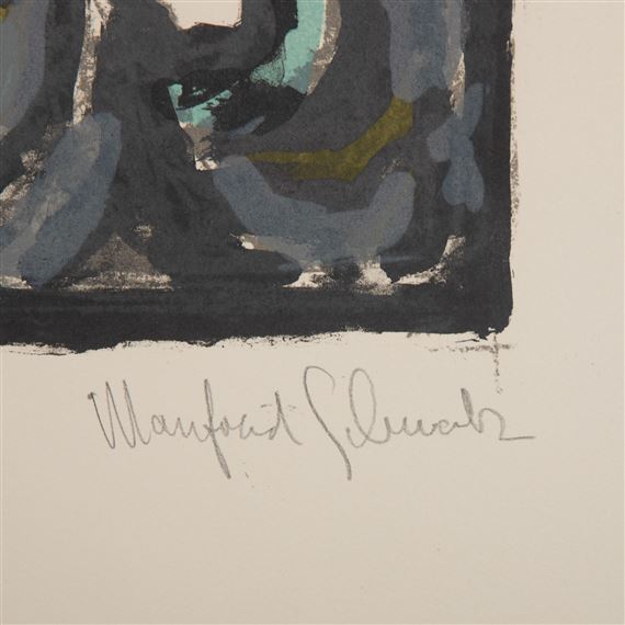 Manfred Schwartz | Lot of Two Prints | MutualArt