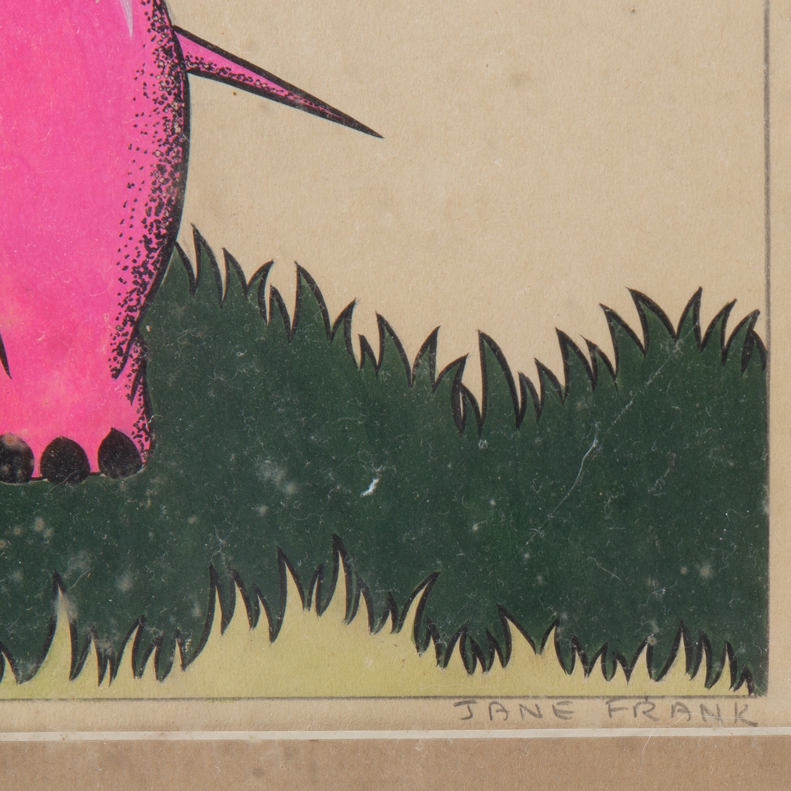 Jane Frank | Jane Frank. Eadie the Elephant Illustration Pair | MutualArt