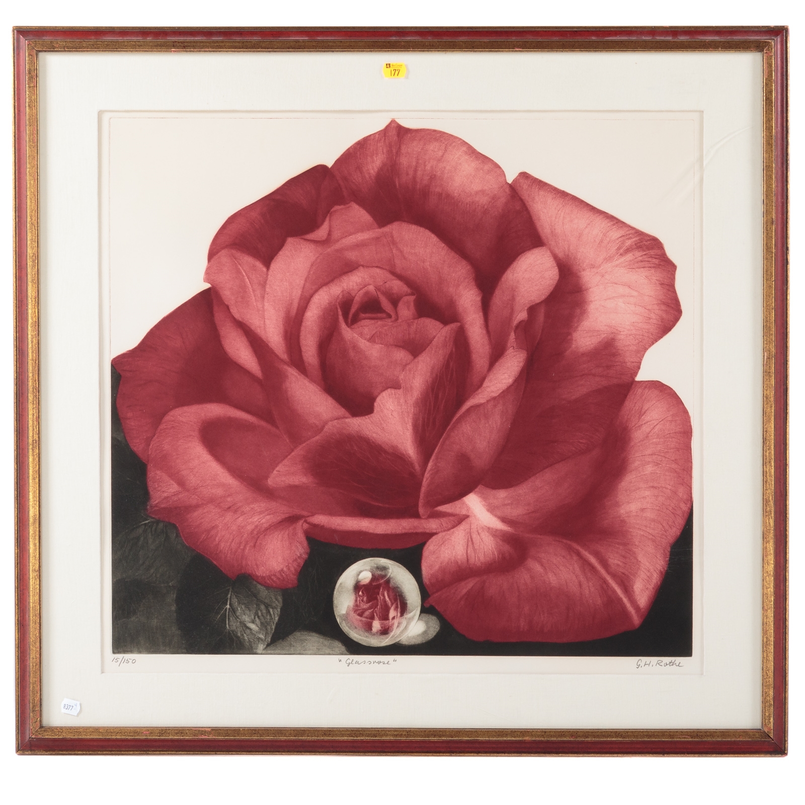 Gatja Helgart Rothe | Glass Rose | MutualArt