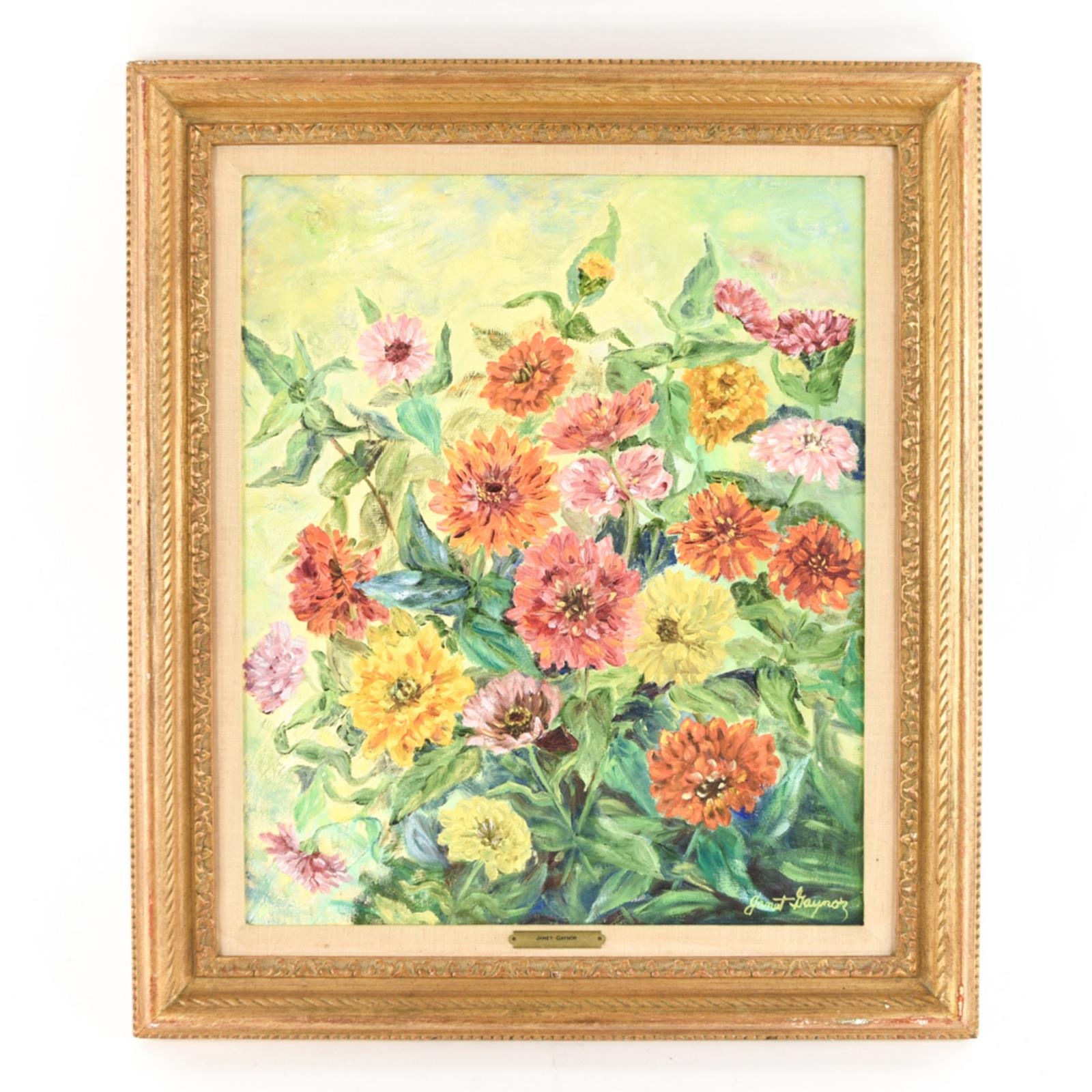 Janet Gaynor | FLORAL | MutualArt