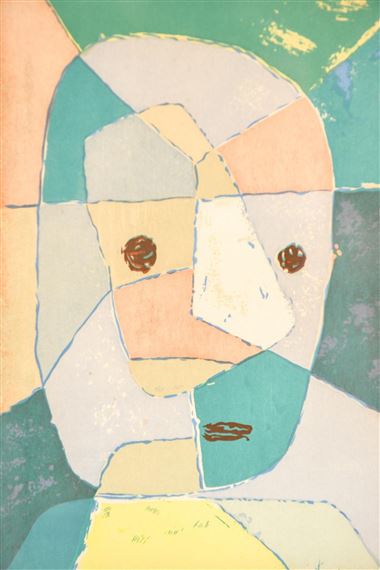 Paul Klee | Blue Head | MutualArt